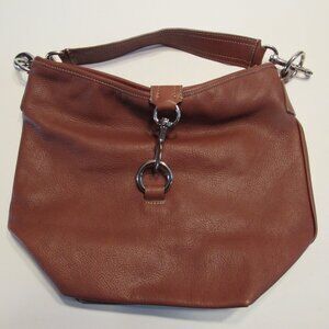 Sondra Roberts | Bags | Sondra Roberts Brown Leather Handbag With ...